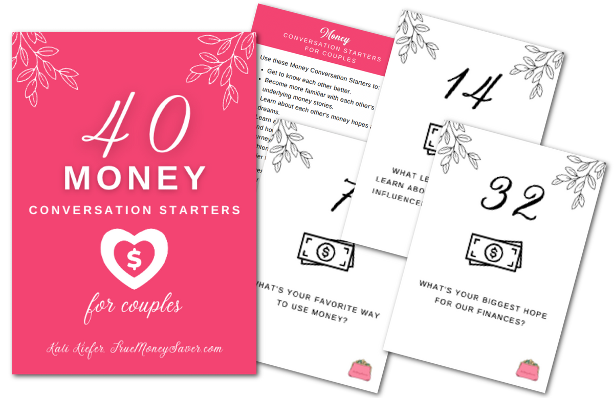 Money Conversation Starters for Couples – True Money Saver Shop